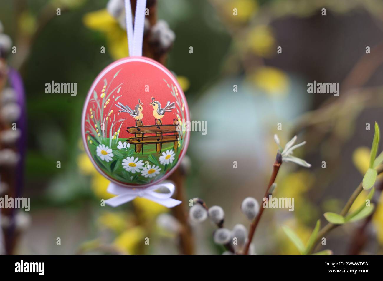 Easter egg decorations by Heidi Rohrmoser from Kremsmünster in Upper ...