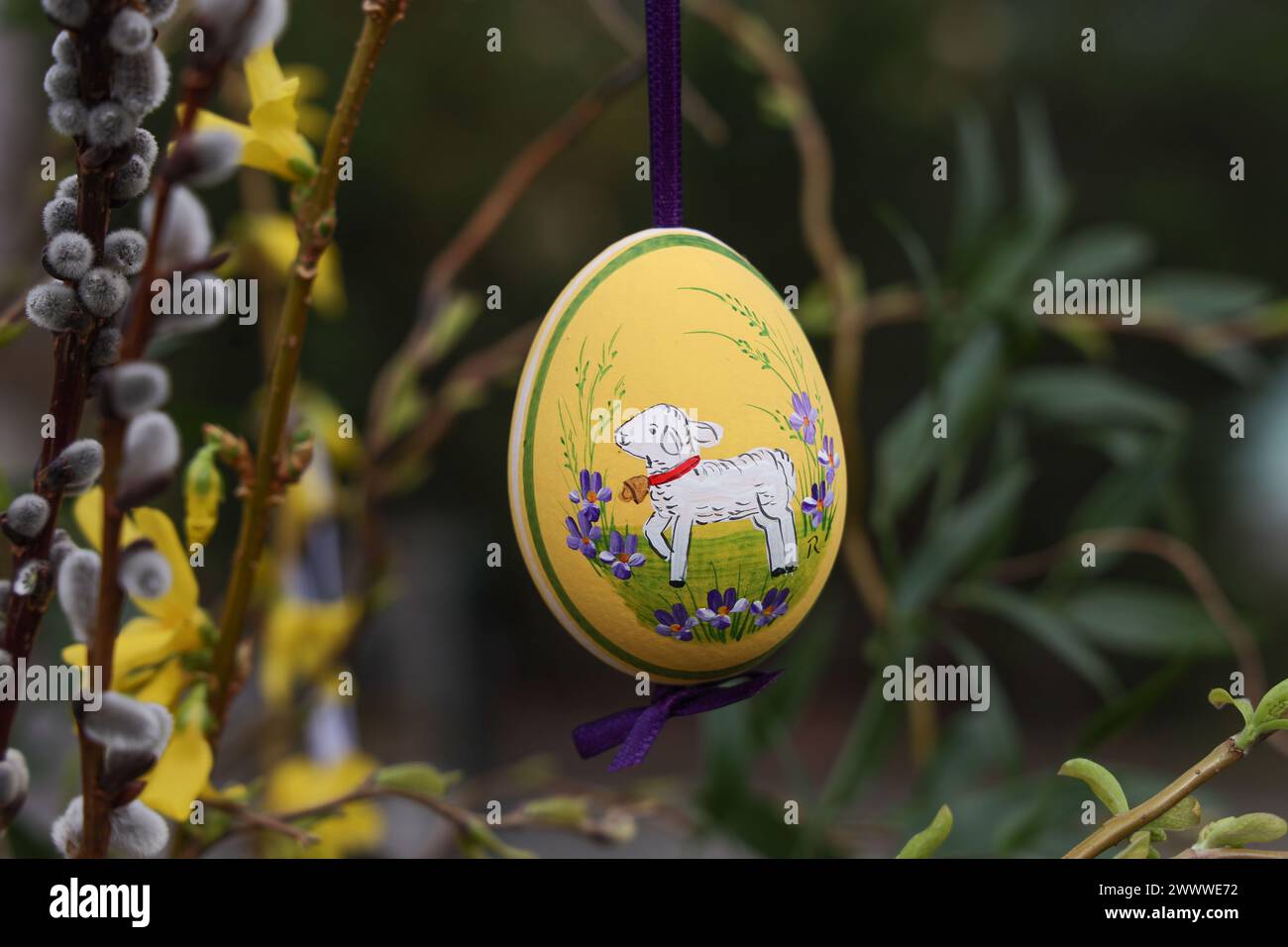 Easter egg decorations by Heidi Rohrmoser from Kremsmünster in Upper ...