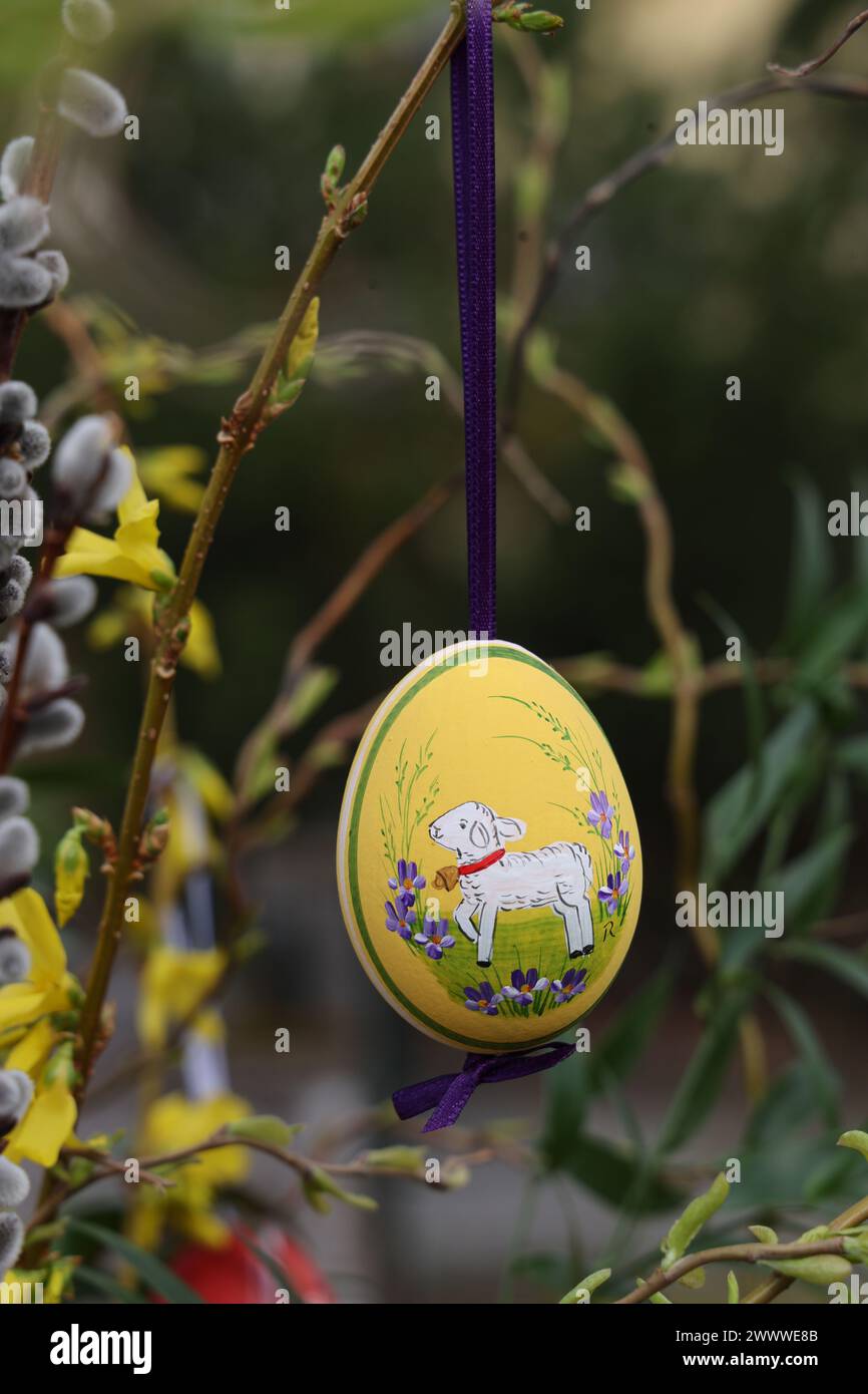 Easter egg decorations by Heidi Rohrmoser from Kremsmünster in Upper ...