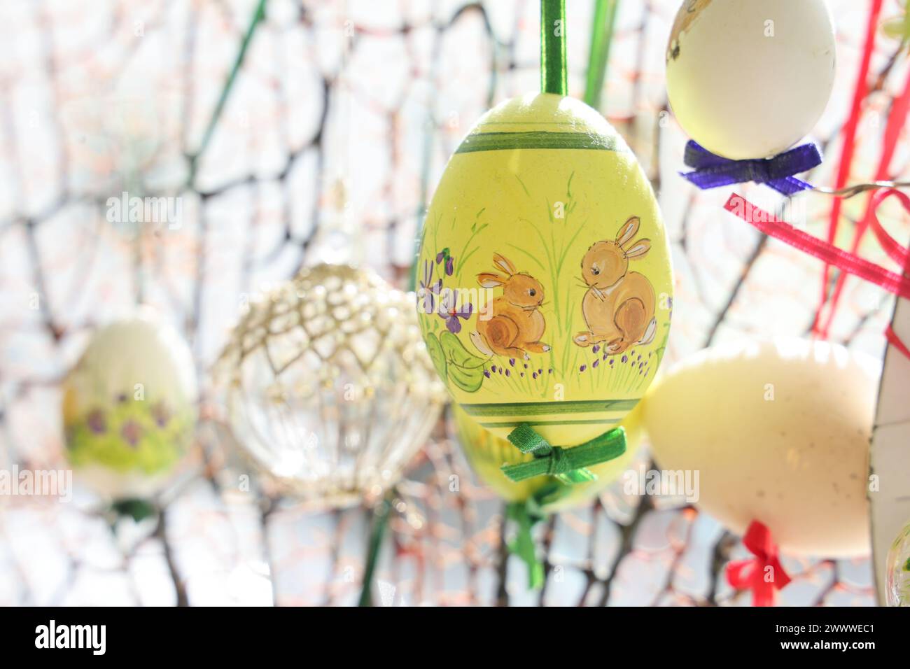 Easter egg decorations by Heidi Rohrmoser from Kremsmünster in Upper ...