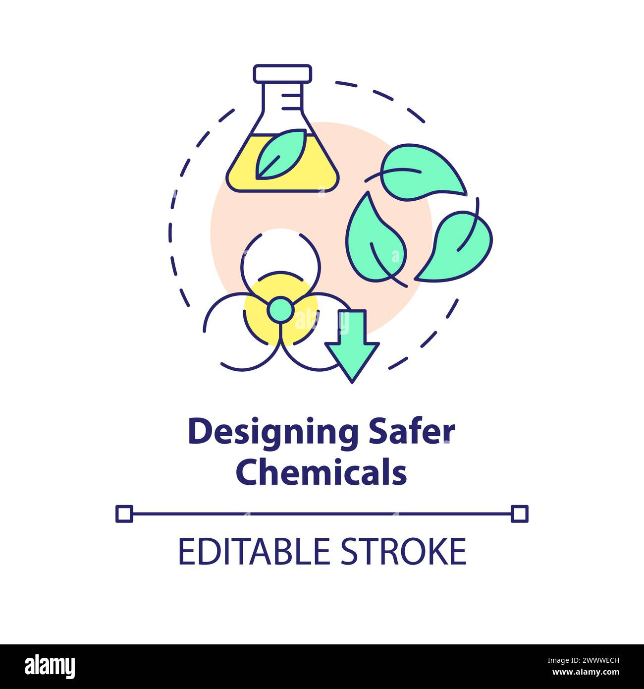 Chemical toxicity reduction Stock Vector Images - Alamy