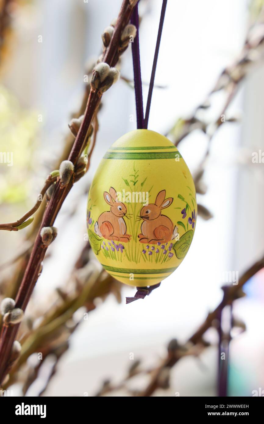 Easter egg decorations by Heidi Rohrmoser from Kremsmünster in Upper ...