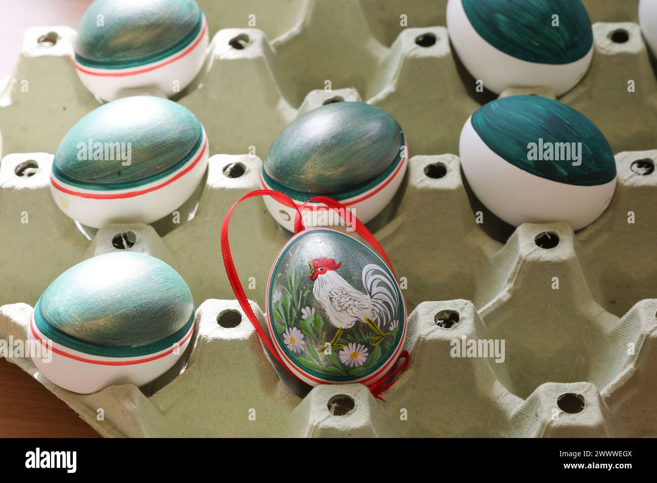 Easter egg decorations by Heidi Rohrmoser from Kremsmünster in Upper ...