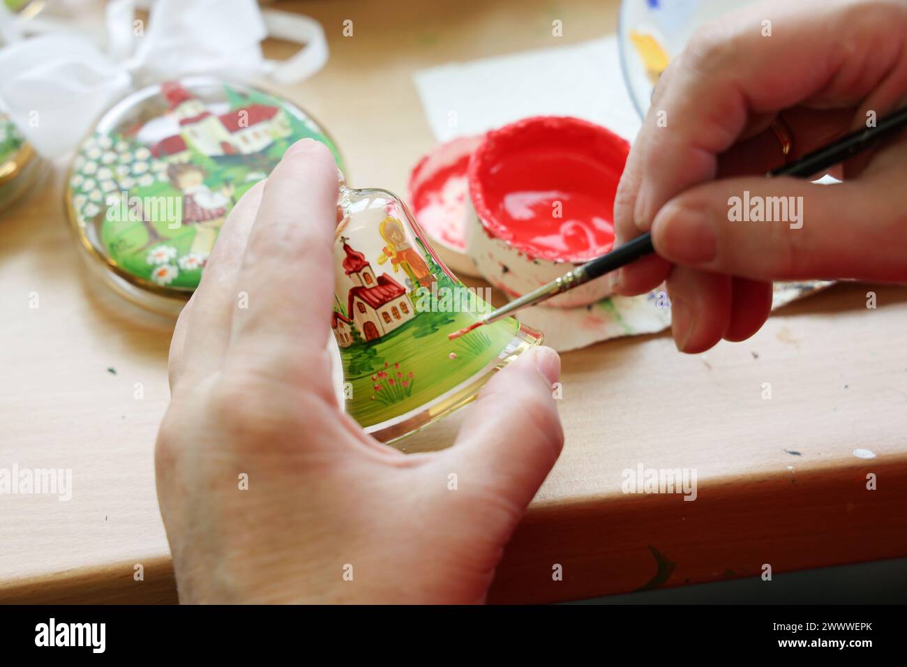 Easter egg decorations by Heidi Rohrmoser from Kremsmünster in Upper ...