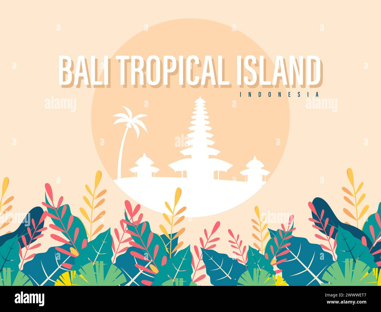 Besakih temple, bali Stock Vector Images - Alamy