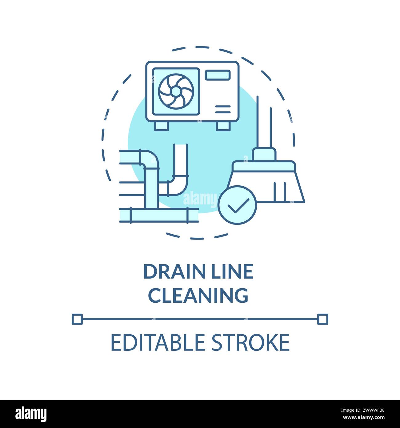 Ac cleaning Cut Out Stock Images & Pictures - Alamy