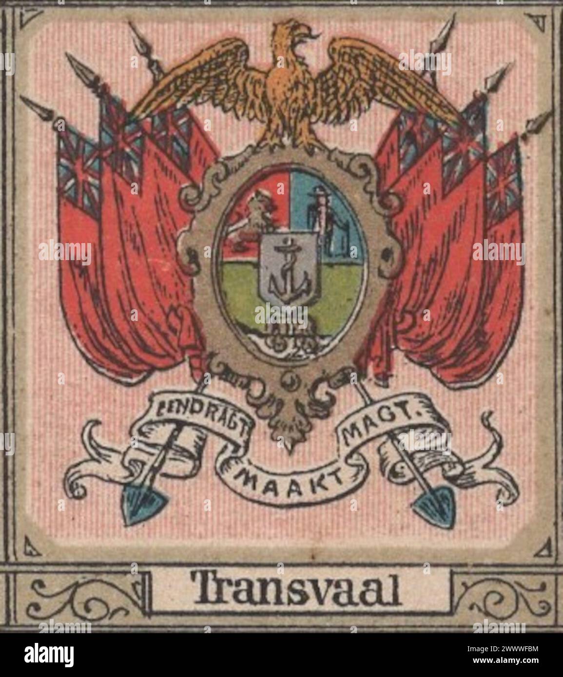 Coat of arms of transvaal republic hi-res stock photography and images ...