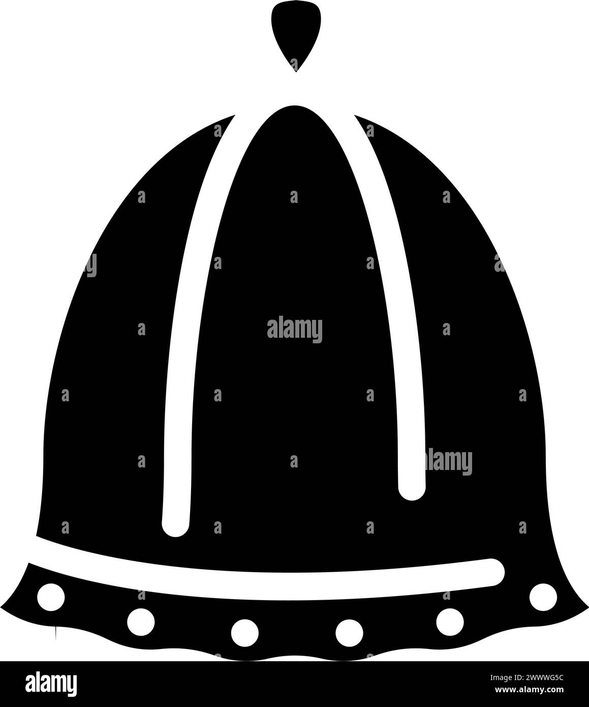 hat sauna glyph icon vector illustration Stock Vector Image & Art - Alamy