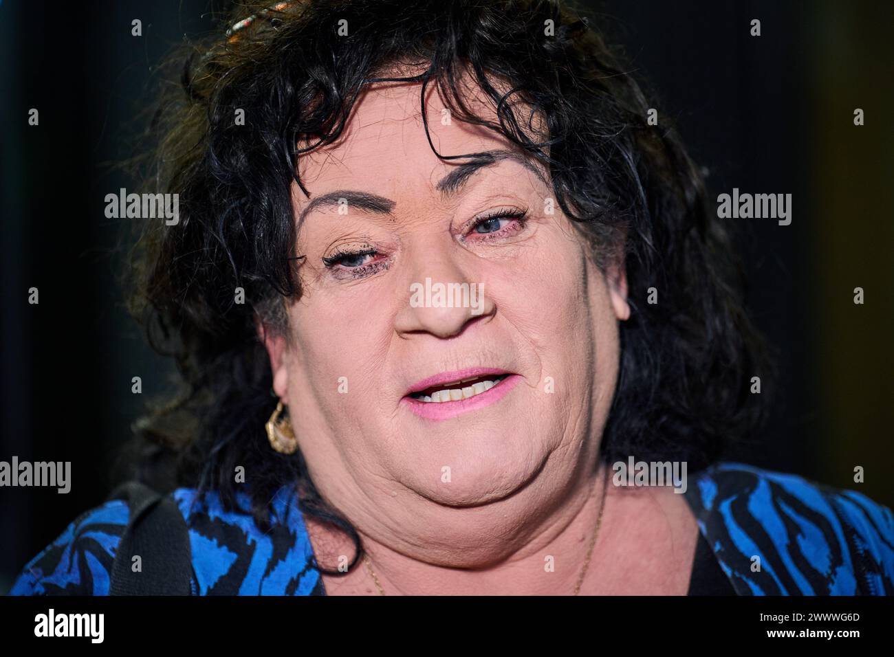 THE HAGUE - Caroline van der Plas (BBB) arrives for a conversation with ...