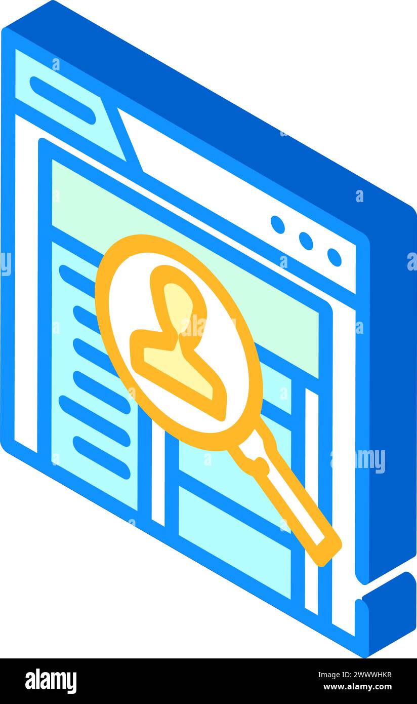 contextual inquiry ux ui design isometric icon vector illustration ... contextual inquiry ux ui design isometric icon vector illustration ...