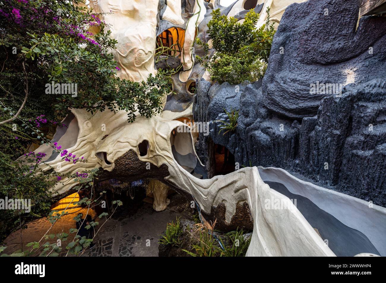 The Crazy House of Da Lat in Vietnam Stock Photo - Alamy