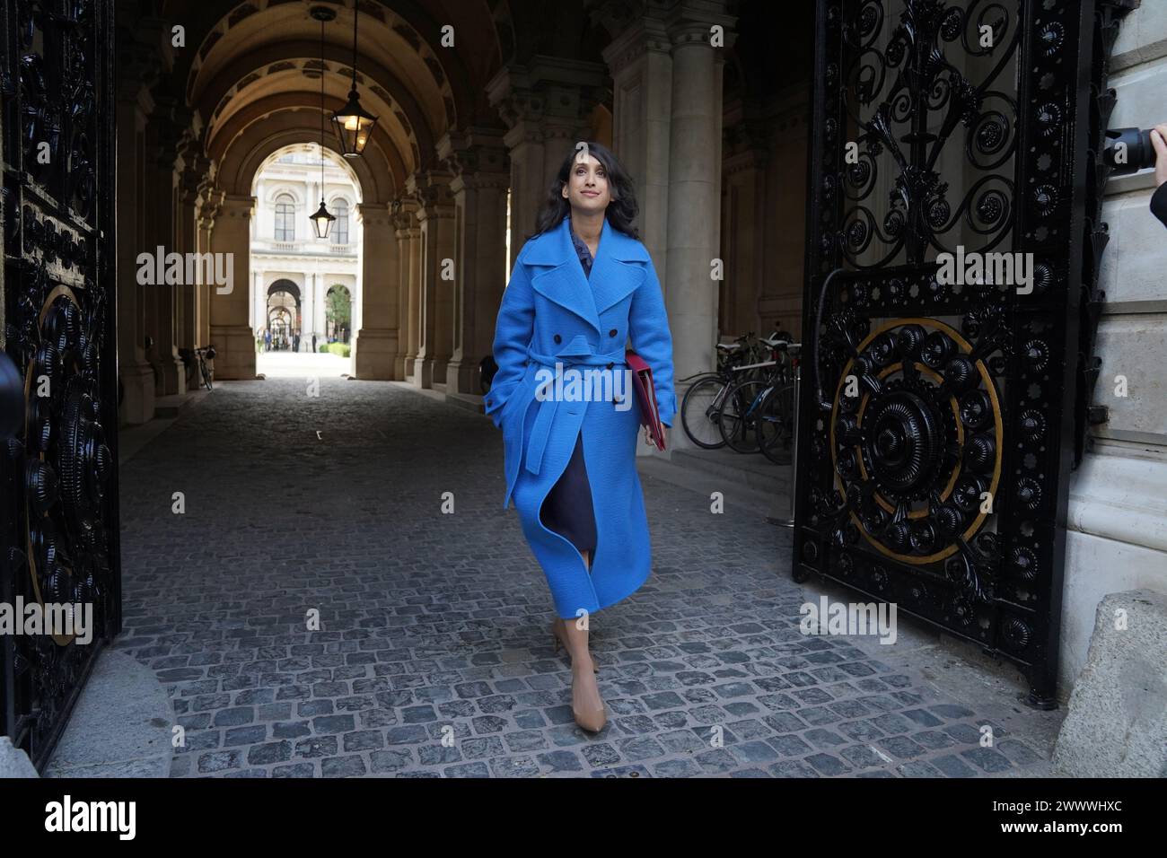 Energy Security and Net Zero Secretary Claire Coutinho arriving in ...