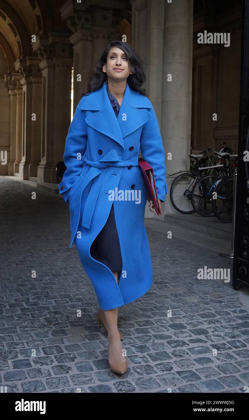 Energy Security and Net Zero Secretary Claire Coutinho arriving in ...