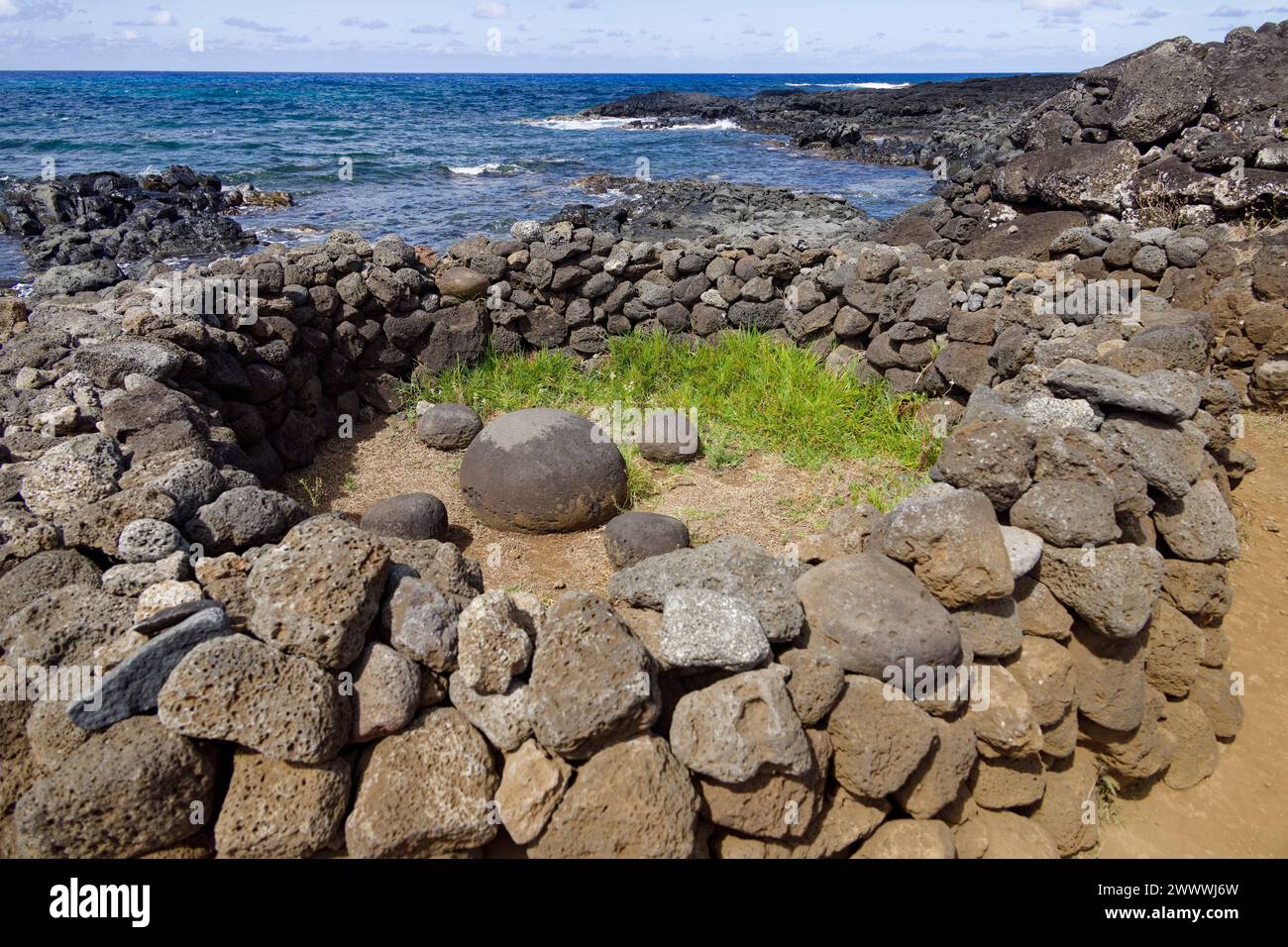 Easter Island, Chile. 27th Dec 2023. Rapa Nui National Park was listed ...