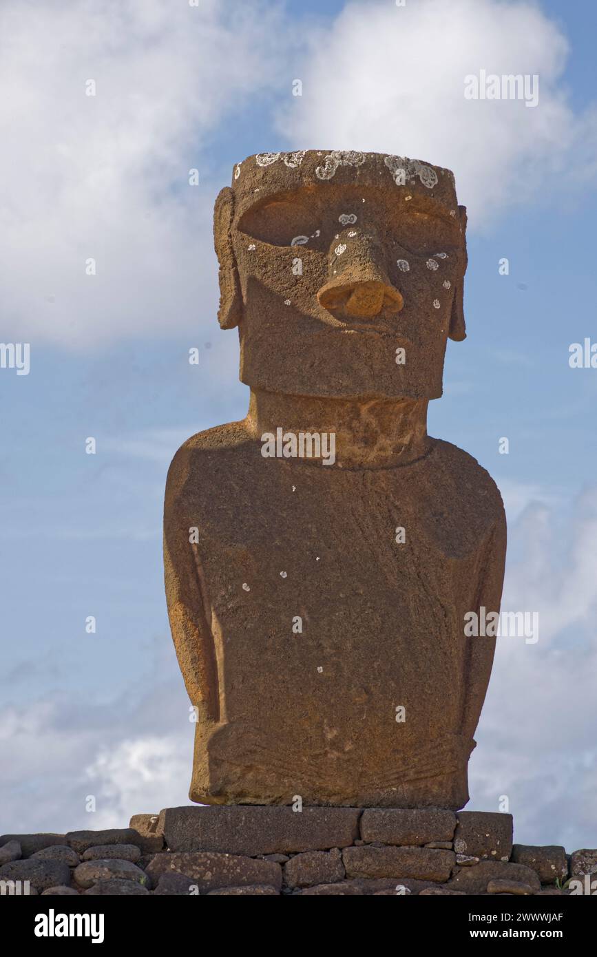 Easter Island, Chile. 27th Dec 2023. Rapa Nui National Park was listed ...