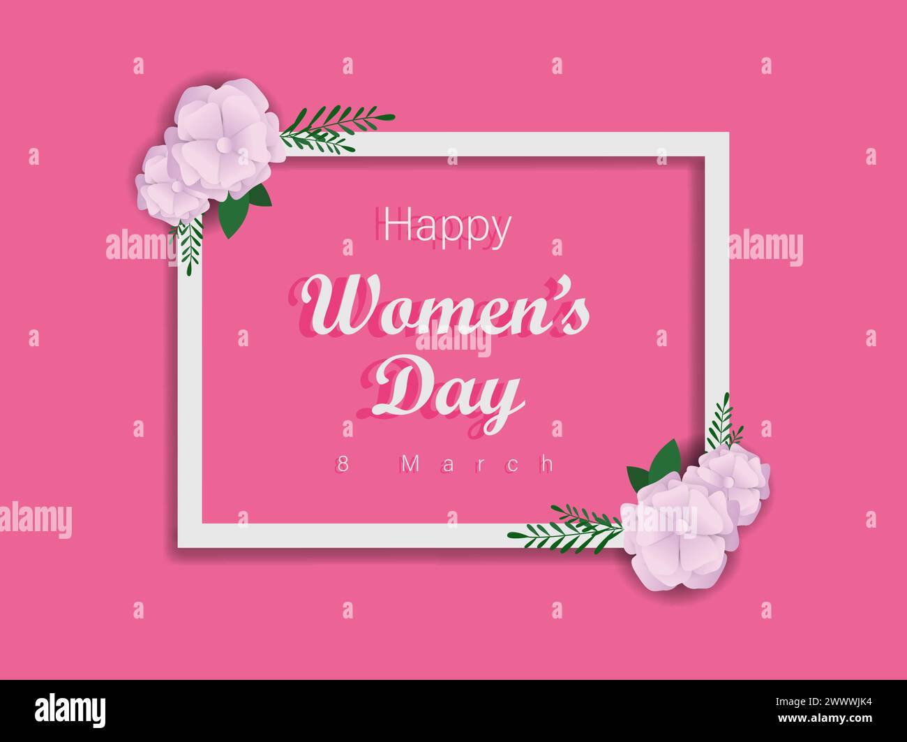 International Women's Day 8 March Vector Illustration Stock Vector ...