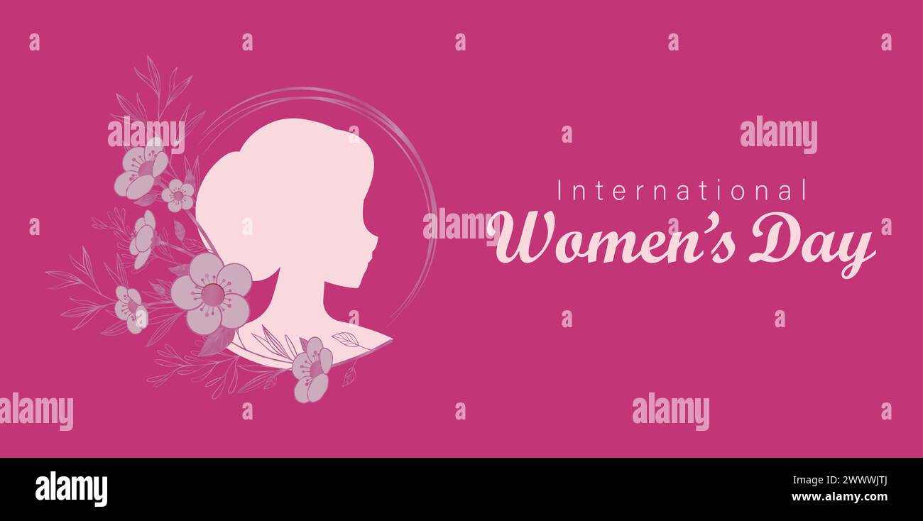 International Women's Day 8 March Vector Illustration Stock Vector ...