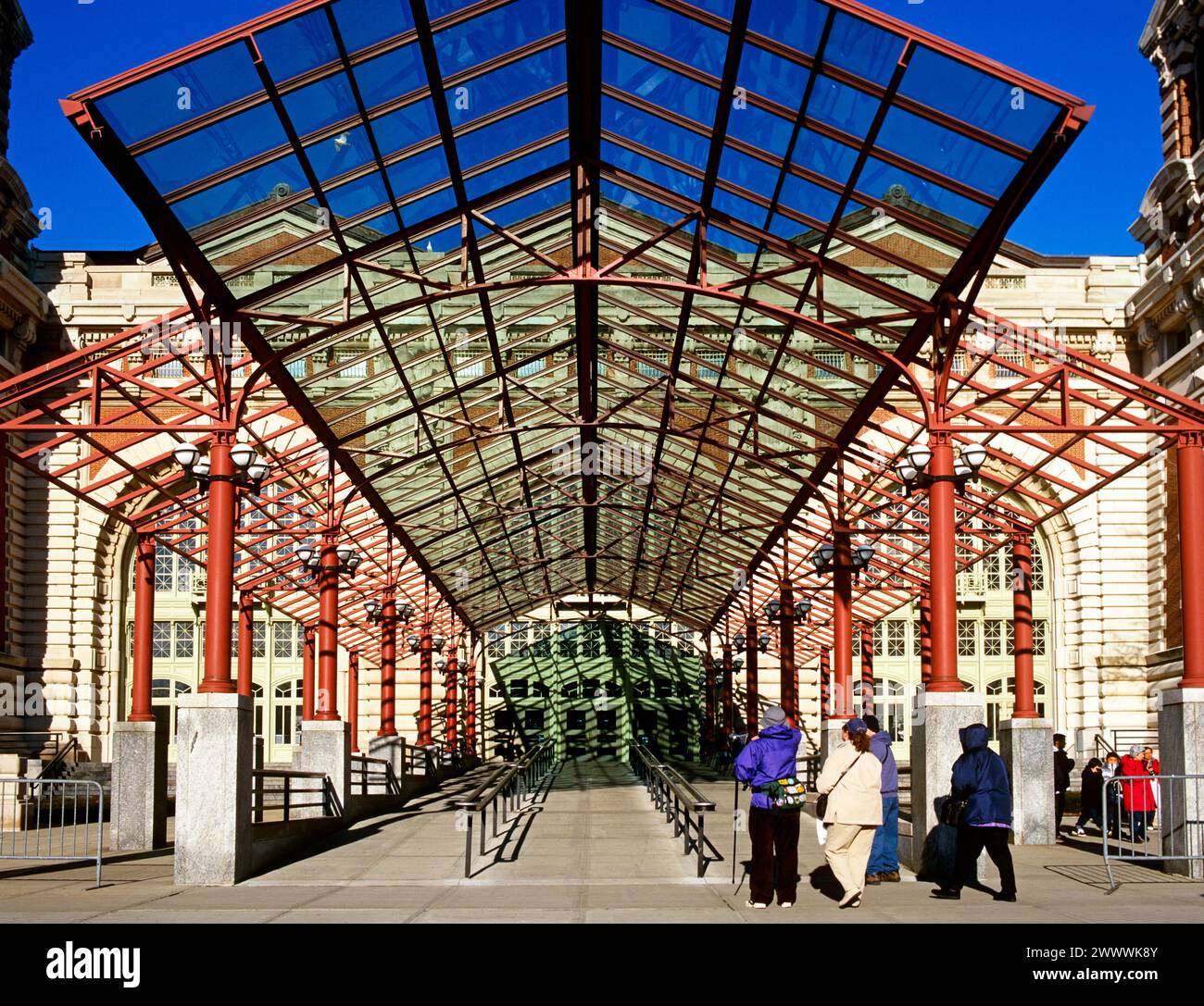 Ellis Island Immigration Centre New York USA Stock Photo - Alamy