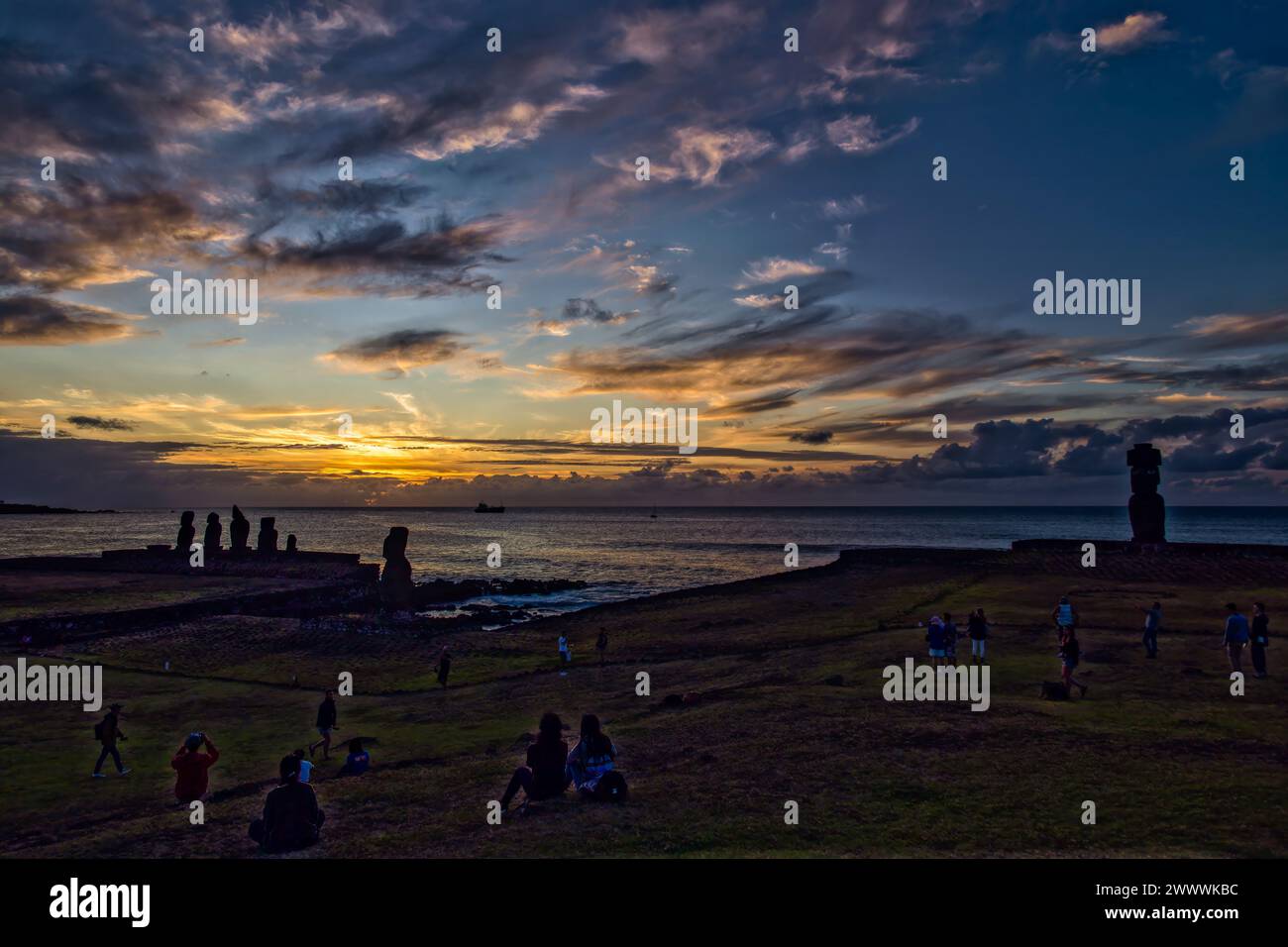 Easter Island, Chile. 27th Dec 2023. Rapa Nui National Park was listed ...