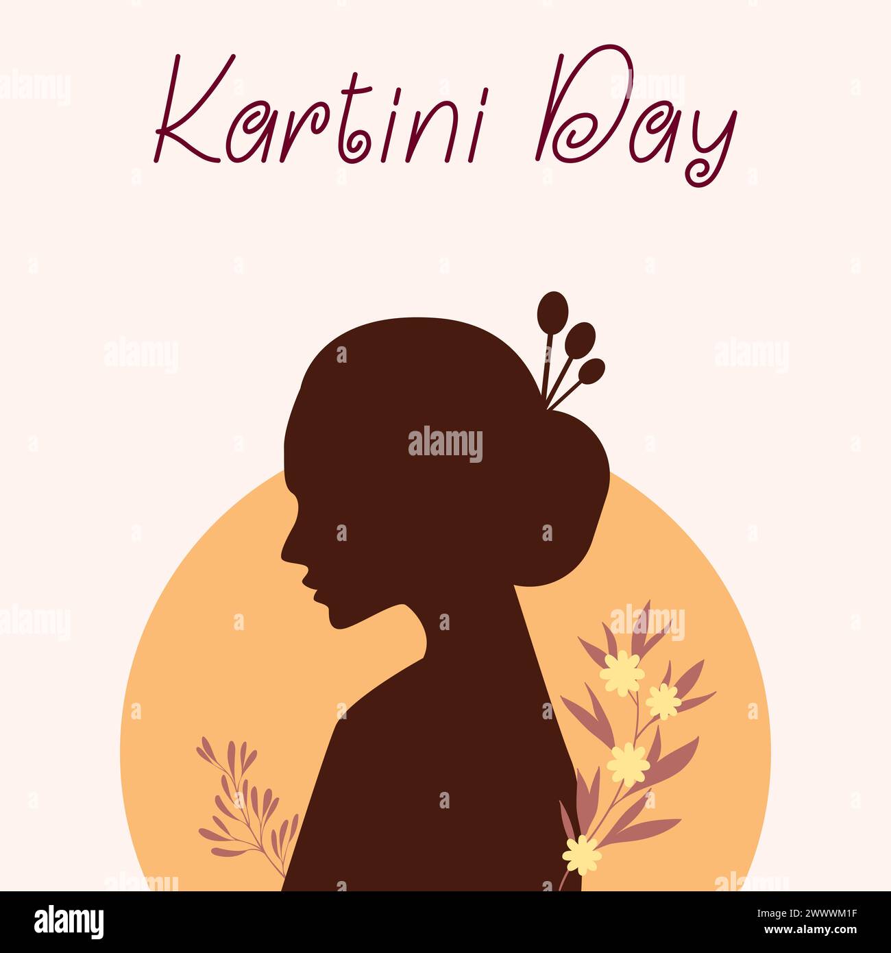 Selamat Hari Kartini Means Happy Kartini Day. Kartini is Indonesian ...