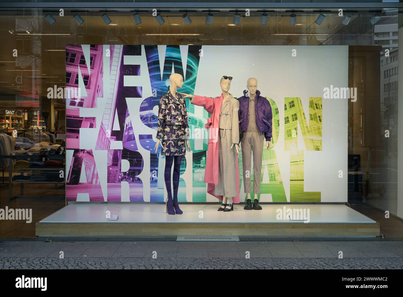 Schaufenster, Textilien, Peek & Cloppenburg, Tauentzienstraße, Schöneberg, Berlin, Deutschland ...