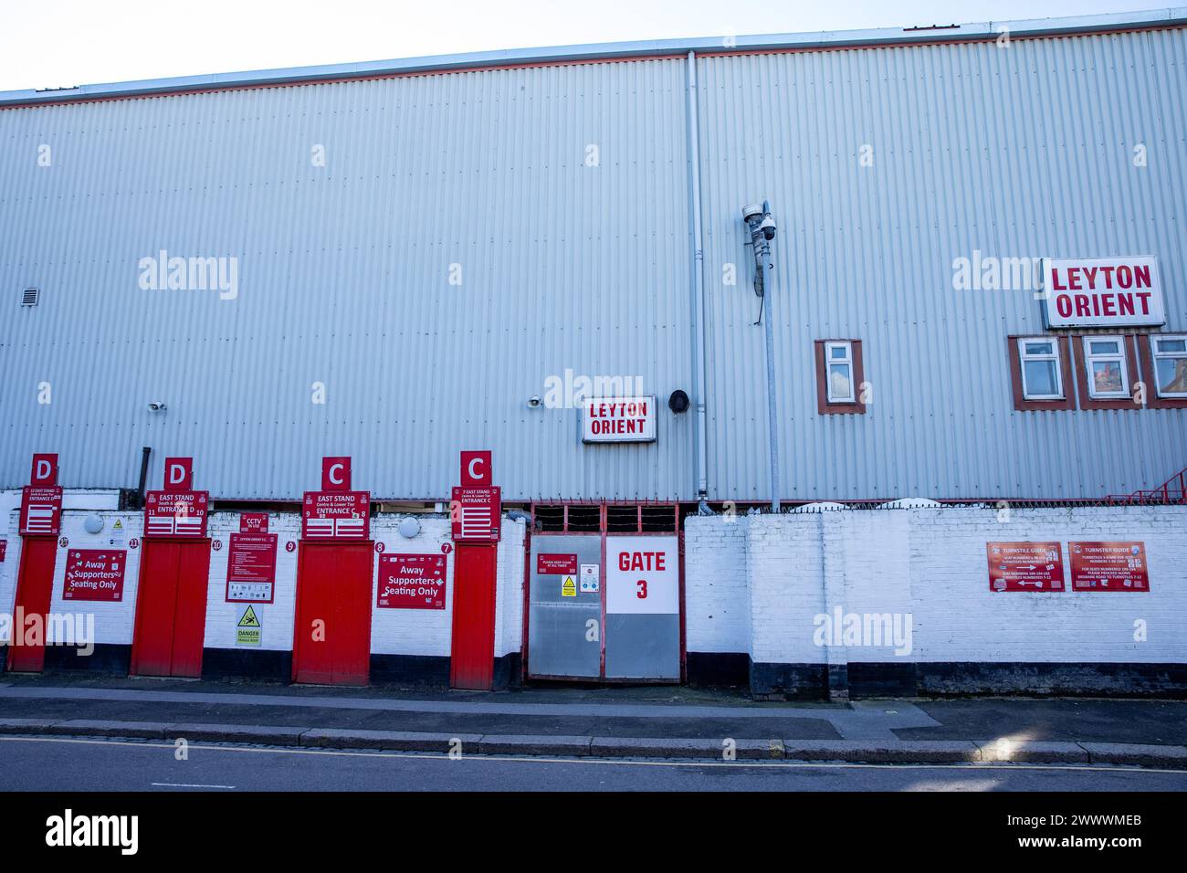 London, UK. 12th February, 2024. Turnstile entrances are pictured ...