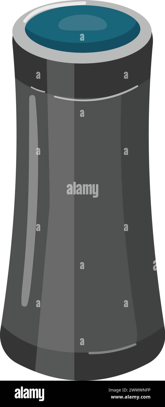 Smart speaker device icon cartoon vector. Music digital sound Stock ...