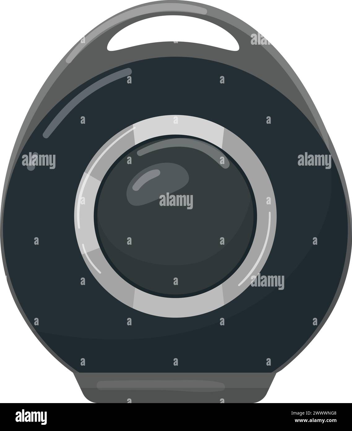 Portable smart speaker icon cartoon vector. Device network Stock Vector ...