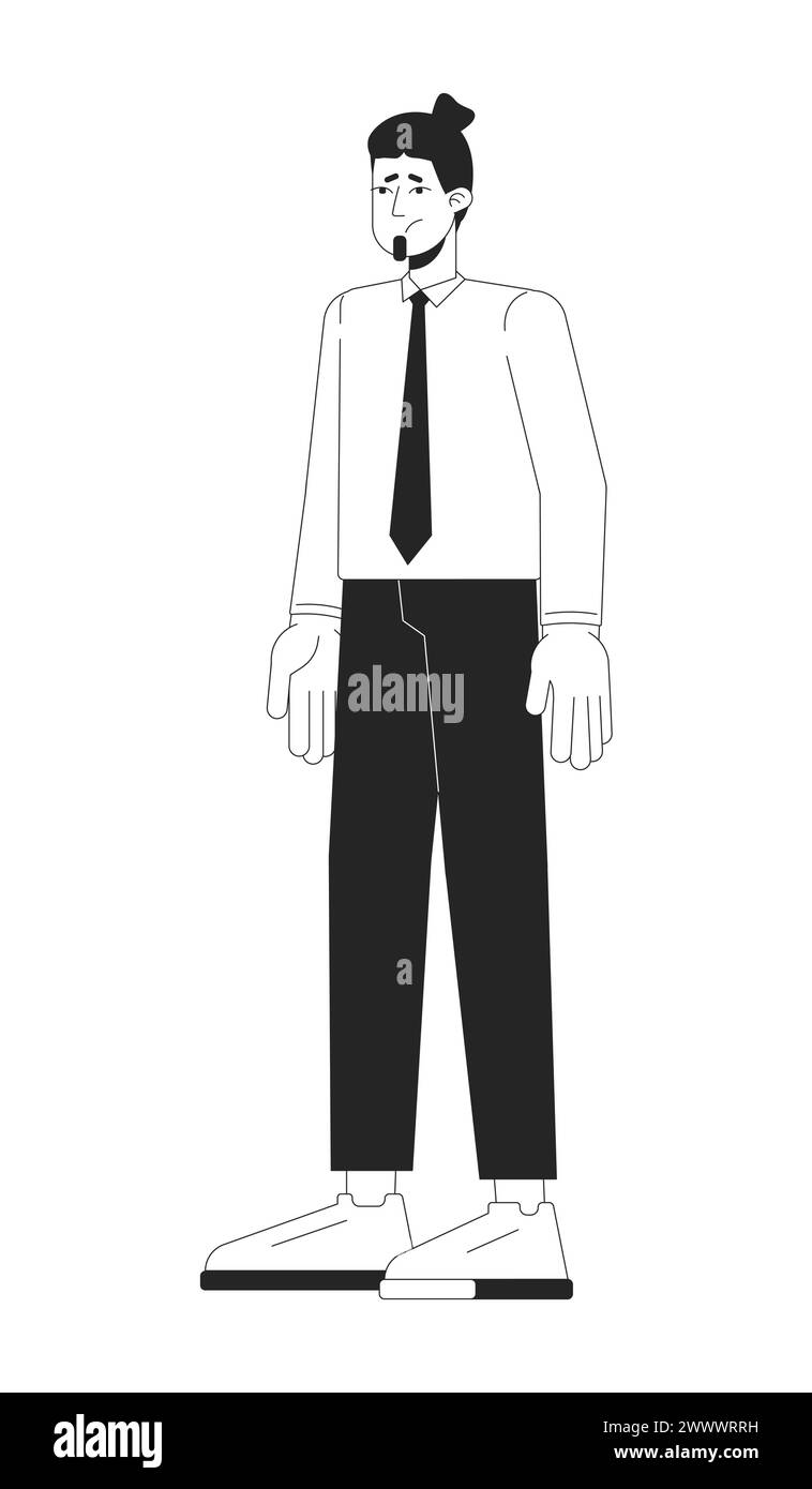 Uncertain worker Stock Vector Images - Alamy