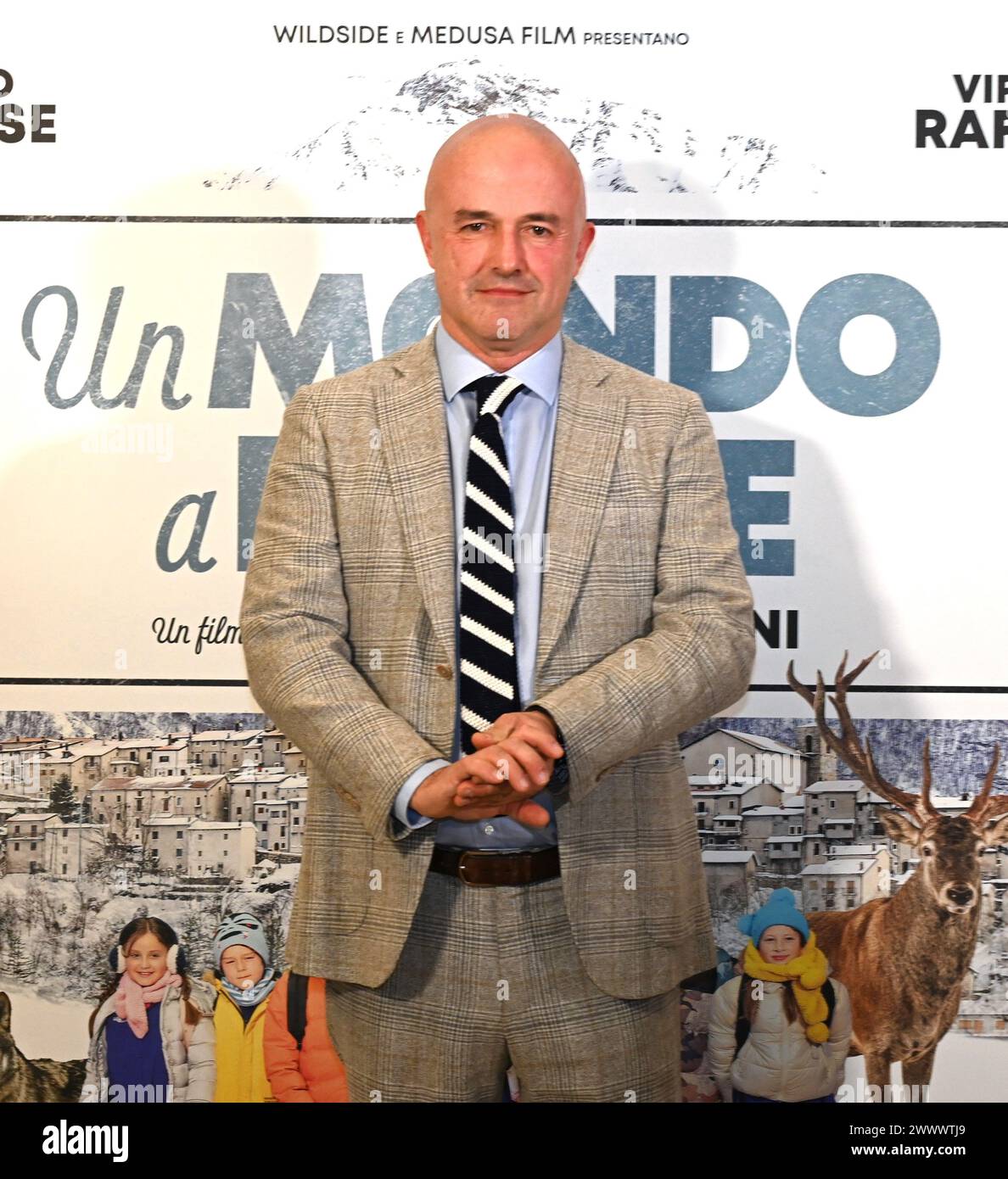 Milan, Italy A world apart film by Riccardo Milani director with Antonio Albanese and Virginia ...