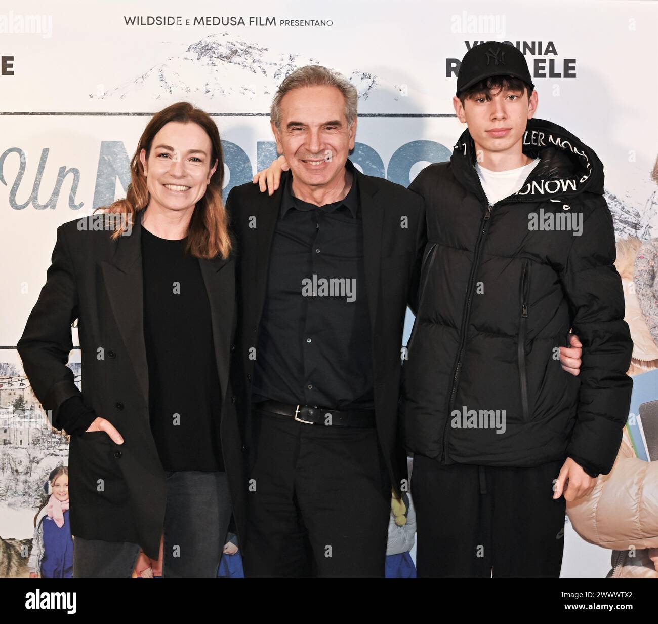 Milan, Italy. 25th Mar, 2024. Milan, Italy A world apart film by ...