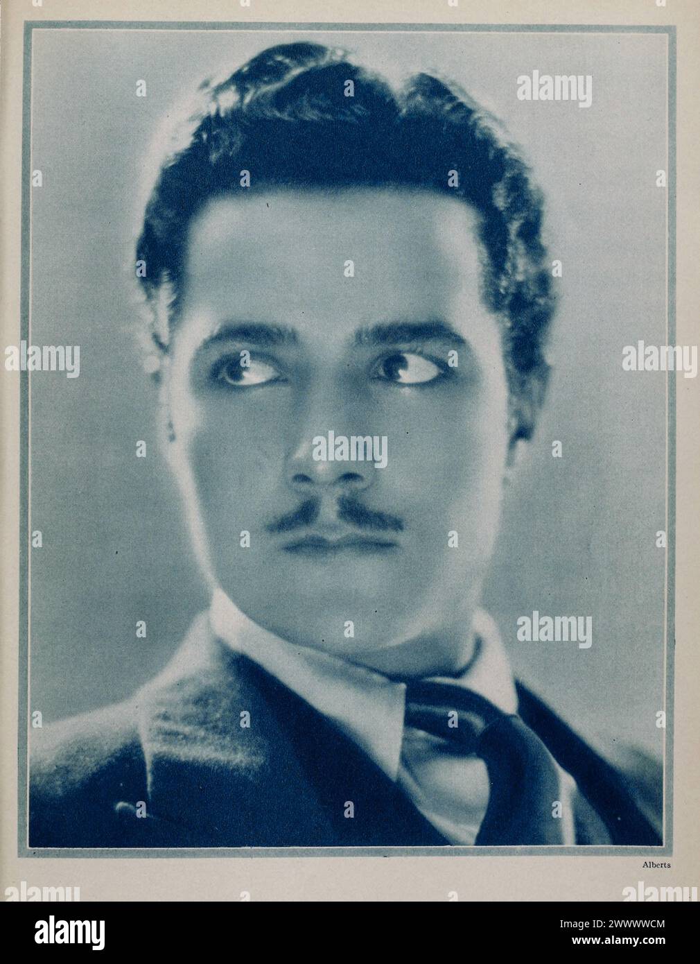 Portrait of Don Alvarado. Vintage Photoplay Magazine photograph ...