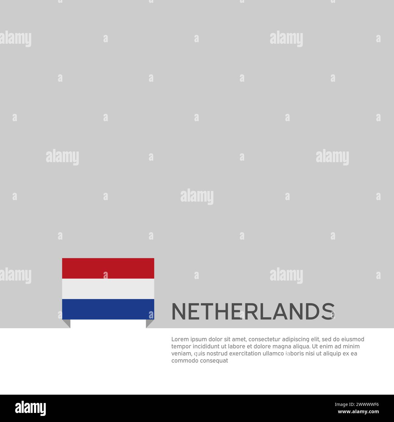 Netherlands flag background. State patriotic holland banner, cover ...