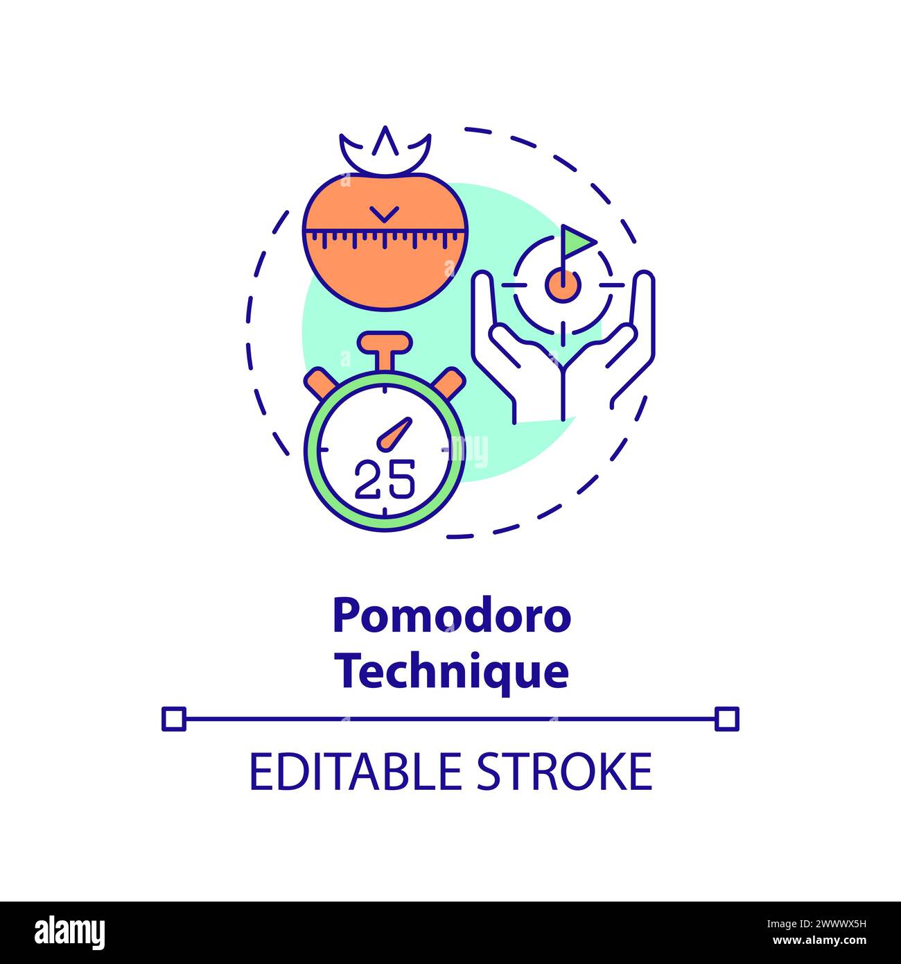 Pomodoro technique hi-res stock photography and images - Alamy