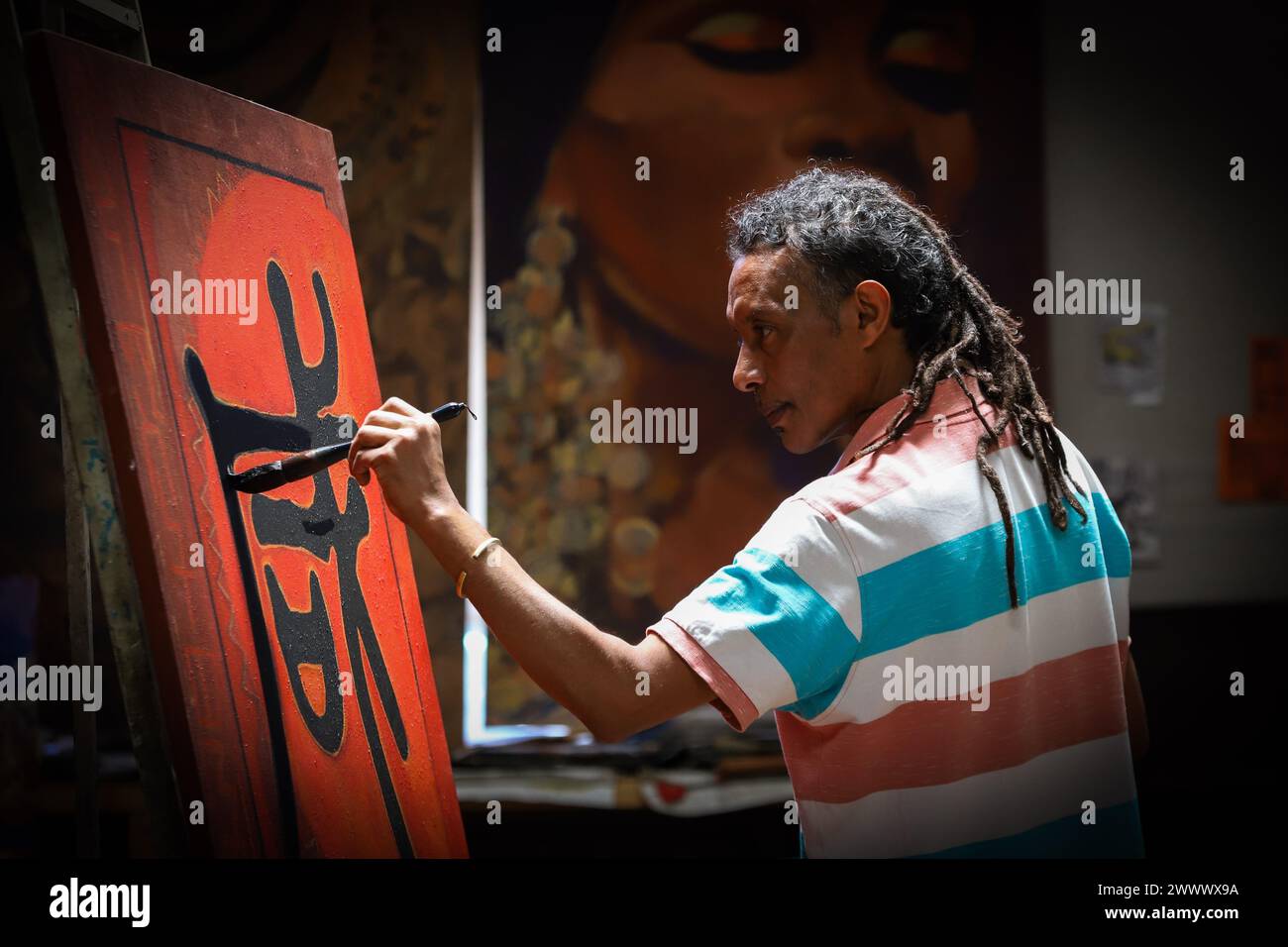 Ethiopian artists hi-res stock photography and images - Alamy
