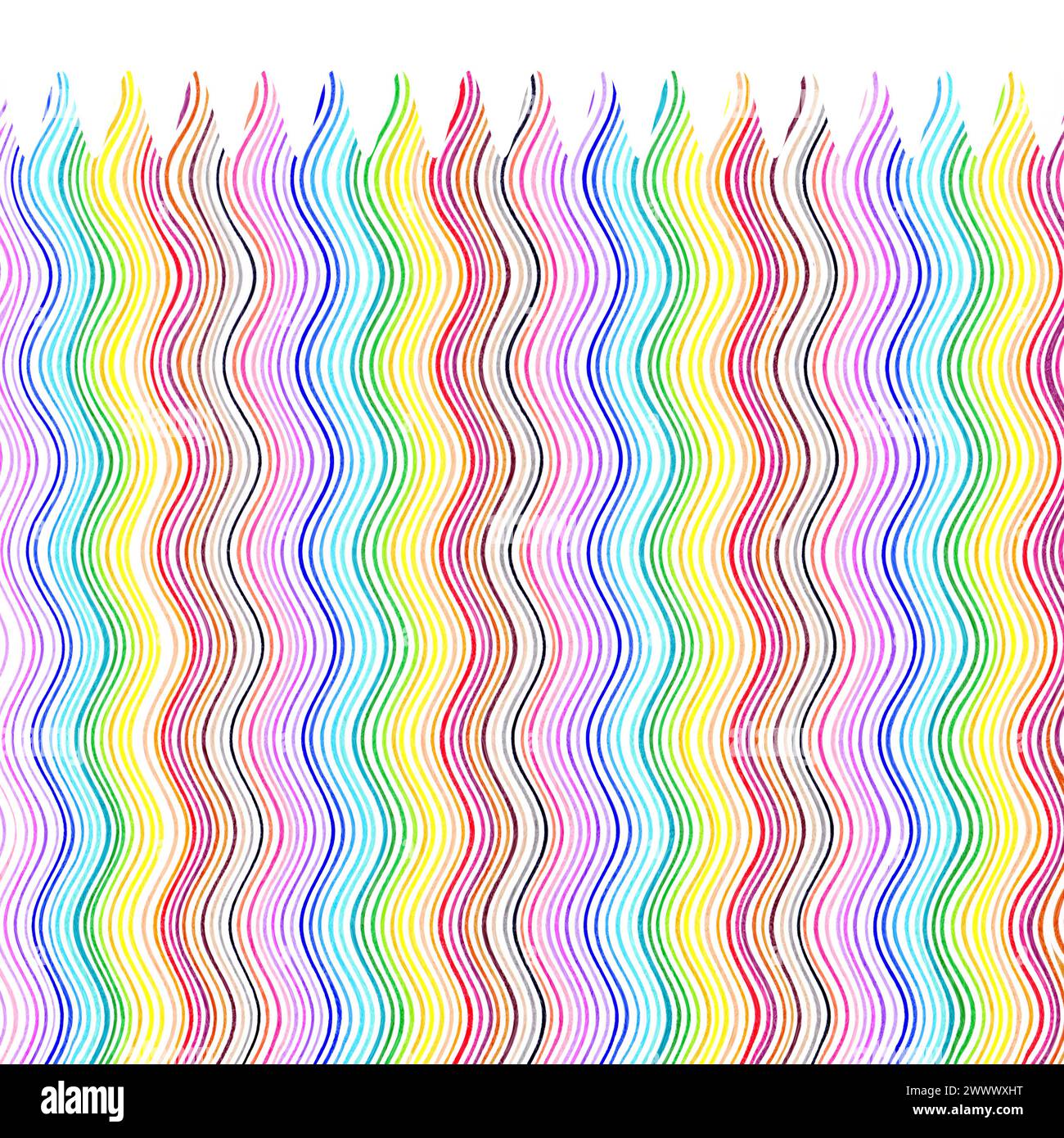 Abstract wavy border frame hi-res stock photography and images - Alamy