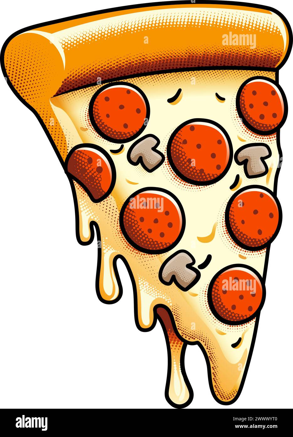 Food funny vintage Cut Out Stock Images & Pictures - Alamy