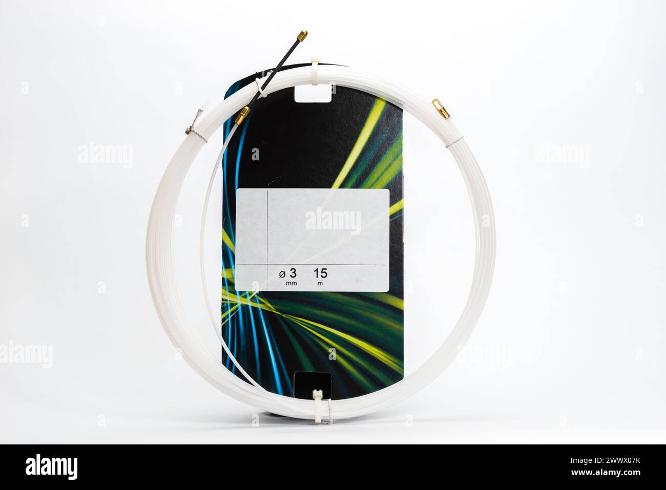 Cable guide to insert the electrical wire into the corrugated sleeve on ...