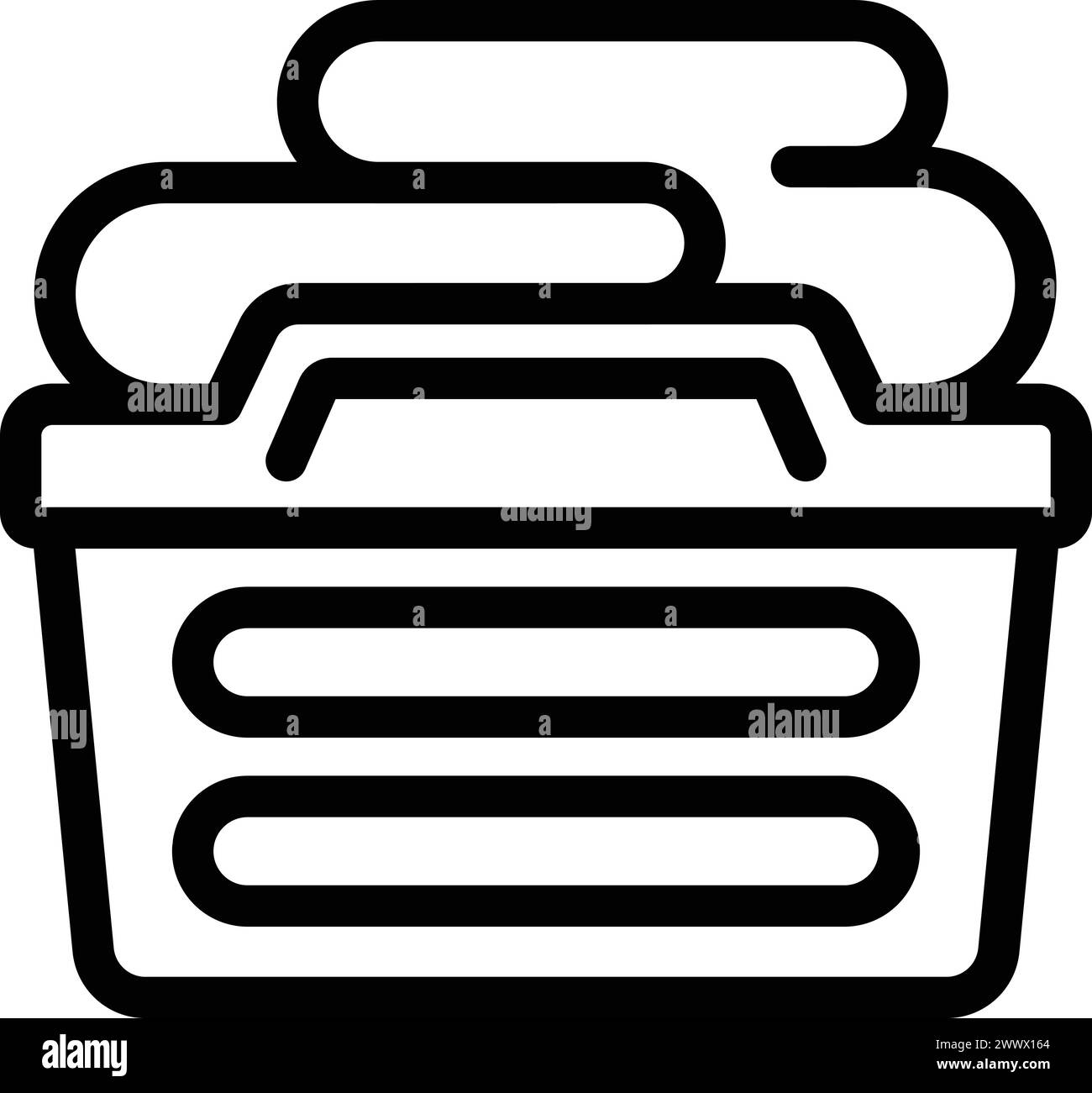 Washing machine clothes fold Stock Vector Images - Alamy