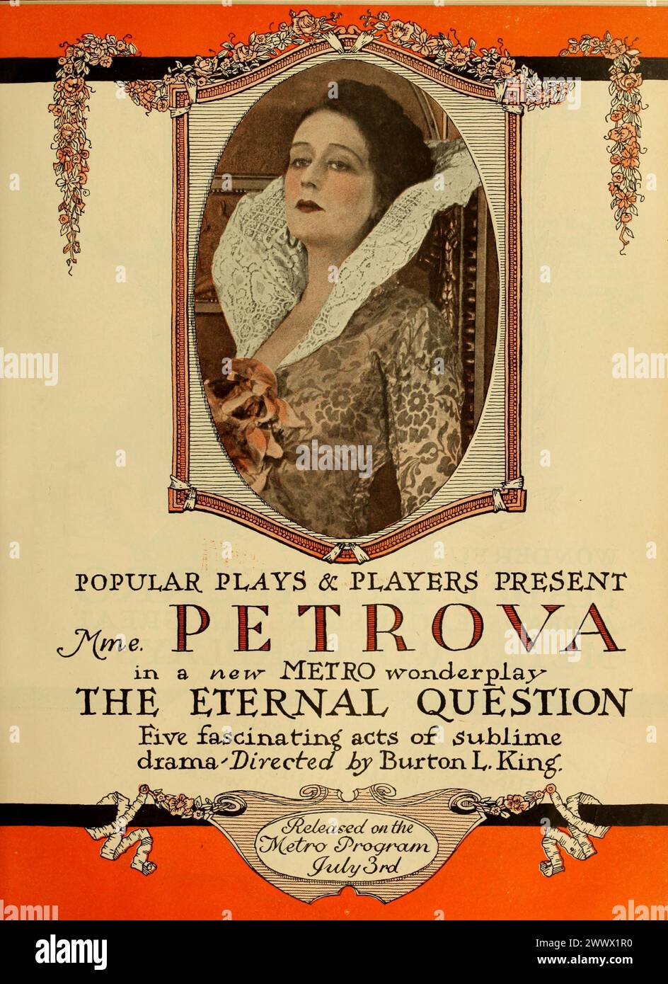 Vintage Movie Advertisement in for the American film The Eternal ...