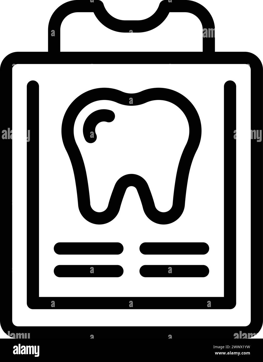 Dental checkup icon outline vector. Teeth diagnosis. Oral healthcare ...