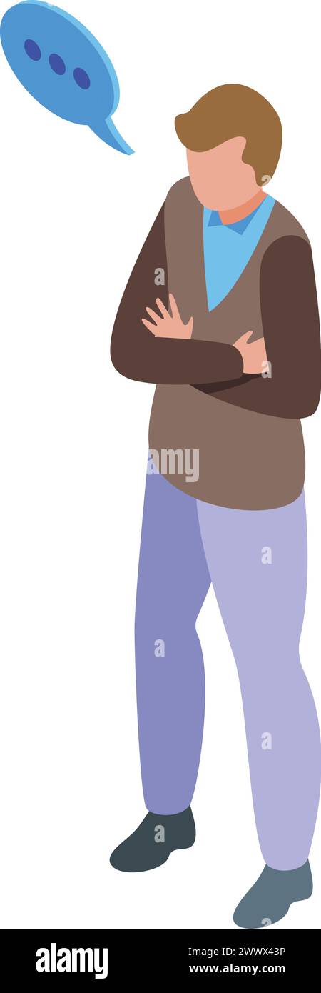 Adult serious conversation Stock Vector Images - Alamy