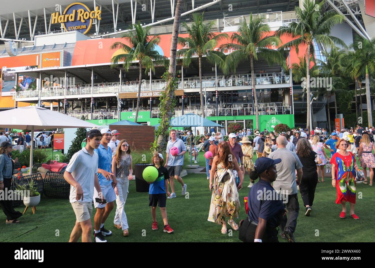Miami Gardens, United States. 24th Mar, 2024. People attend the 2024 ...