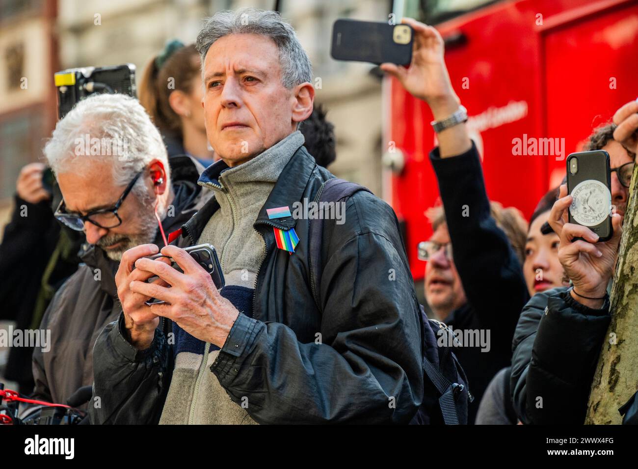 London, UK. 26th Mar, 2024. Peter Tatchell lends his support - The Don ...