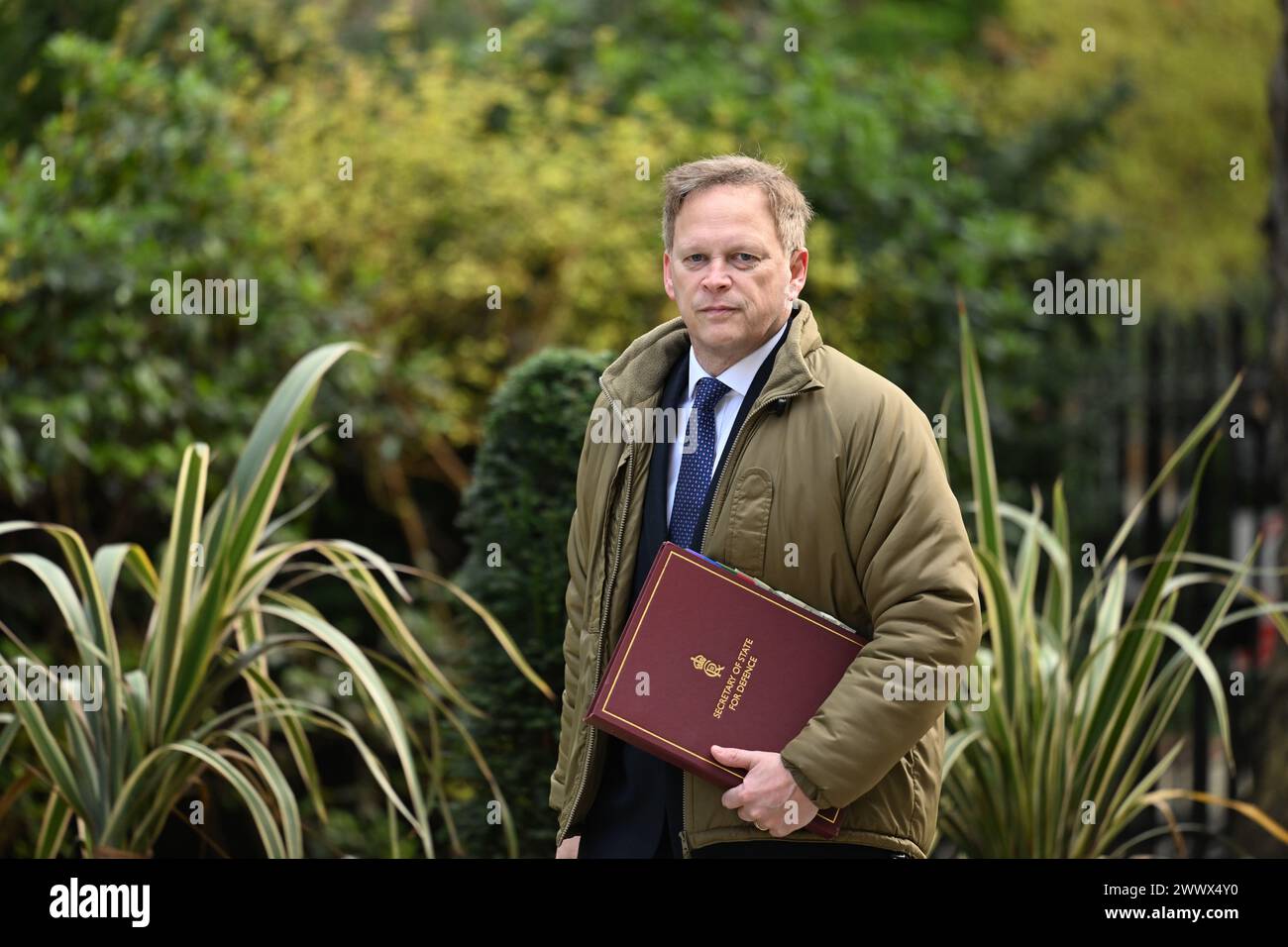 Downing Street, London, UK. 26th March, 2024. Grant Shapps MP, Defence ...