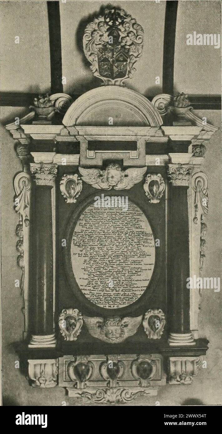 The Backhouse family monument Stock Photo - Alamy