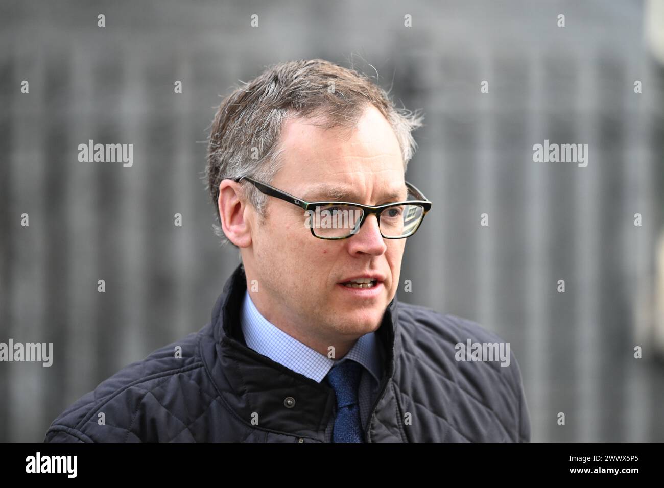 Downing Street, London, UK. 26th March, 2024. Michael Tomlinson MP ...
