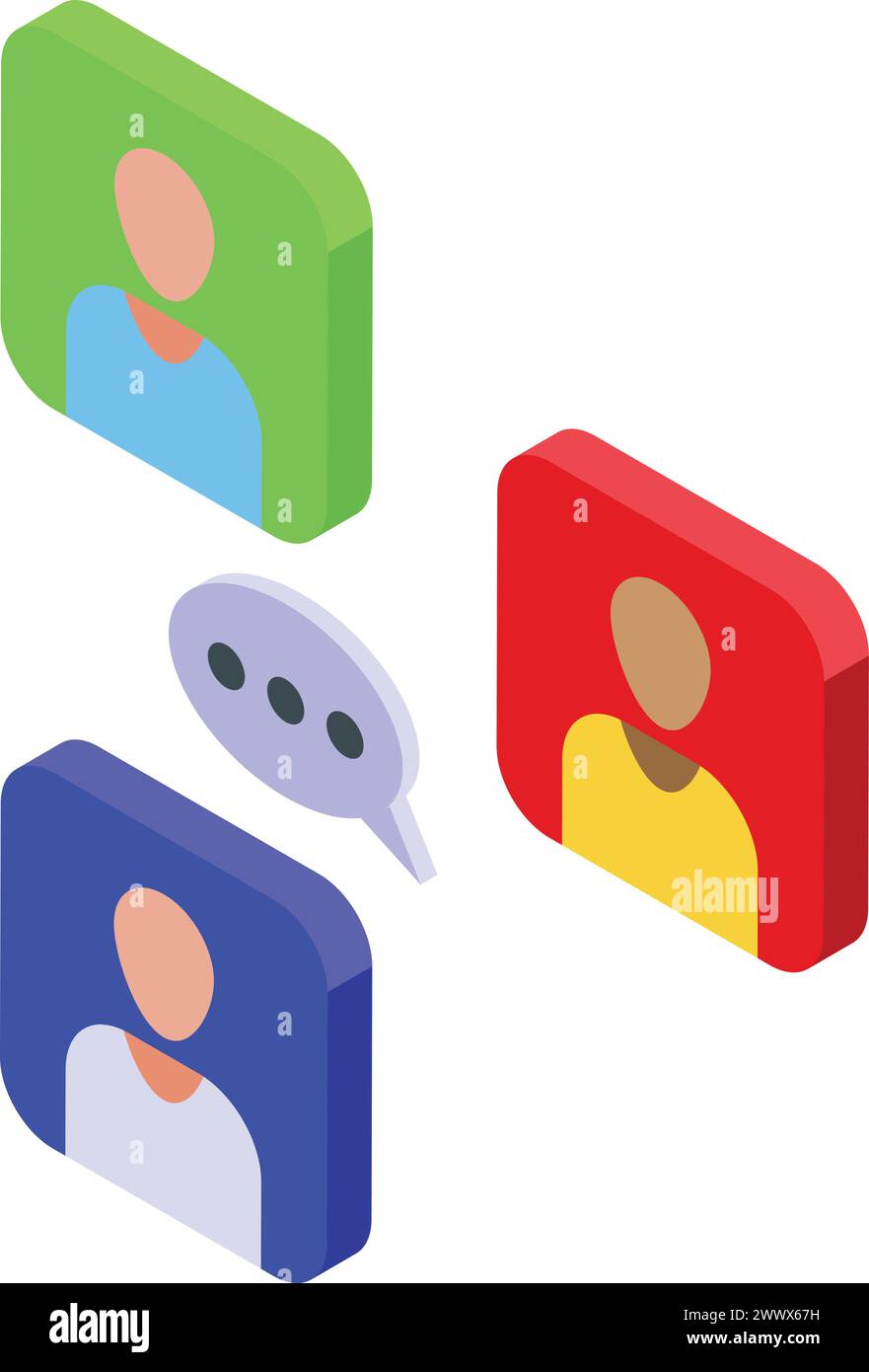 Creative group thinking icon isometric vector. Future mind brain. Goal ...