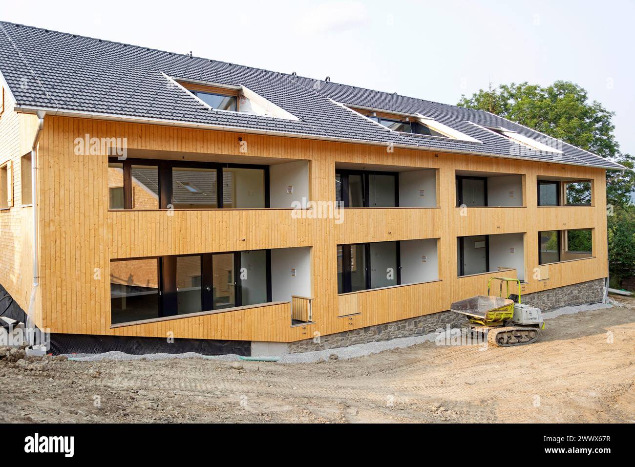 Construction Site, Residential Building Stock Photo - Alamy
