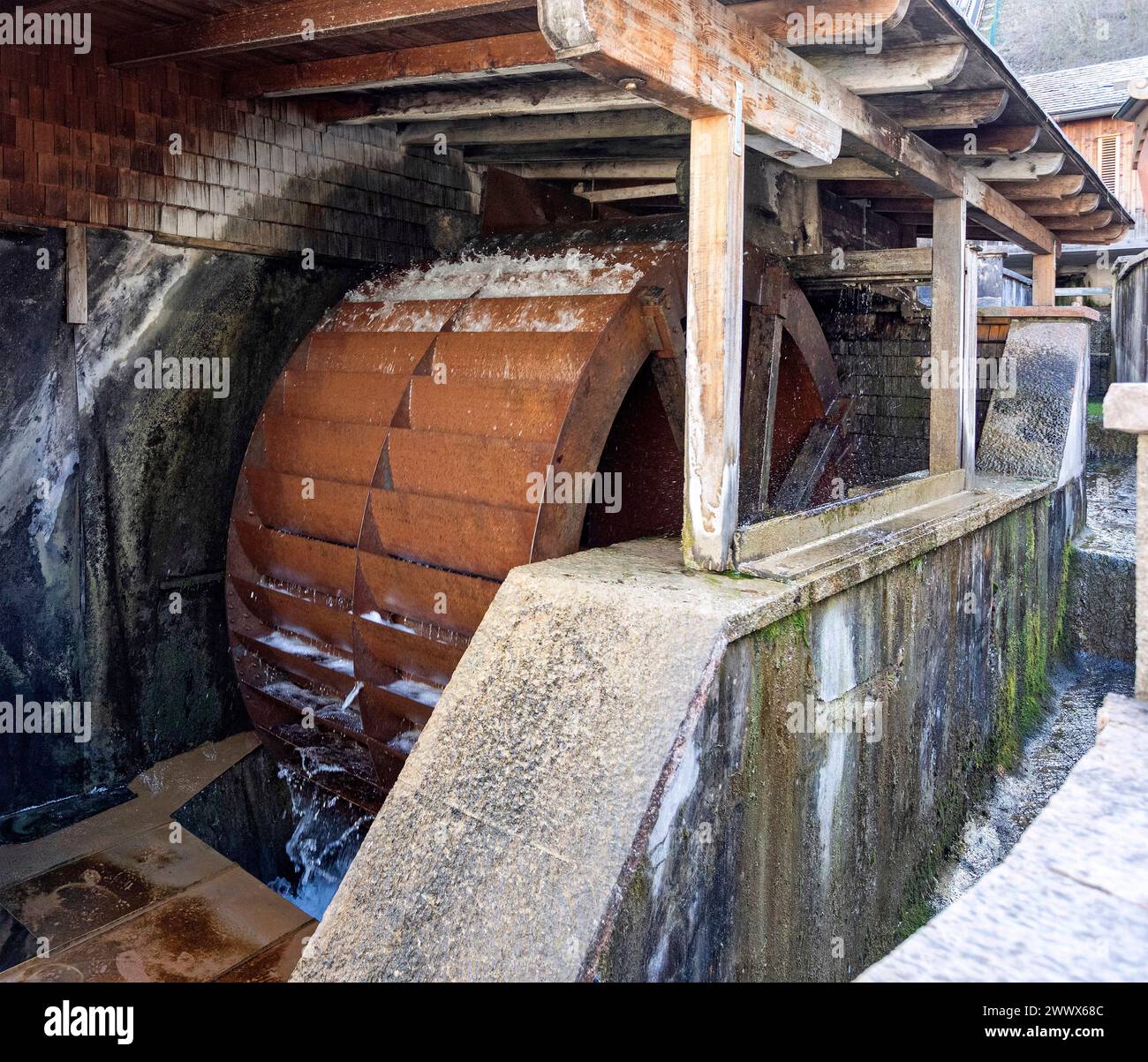 St. Peter's Abbey Mill, Salzburg City, Austria Stock Photo - Alamy